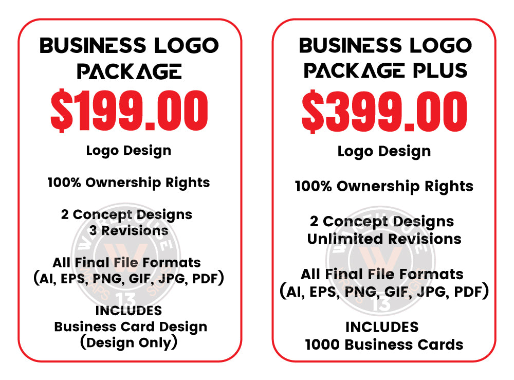 Logo Design Pricing
